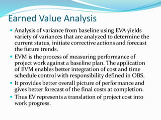 Earned value analysis (1) | PPT