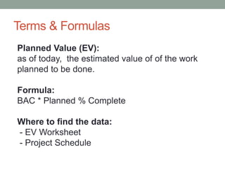 Earned Value Management | PPT