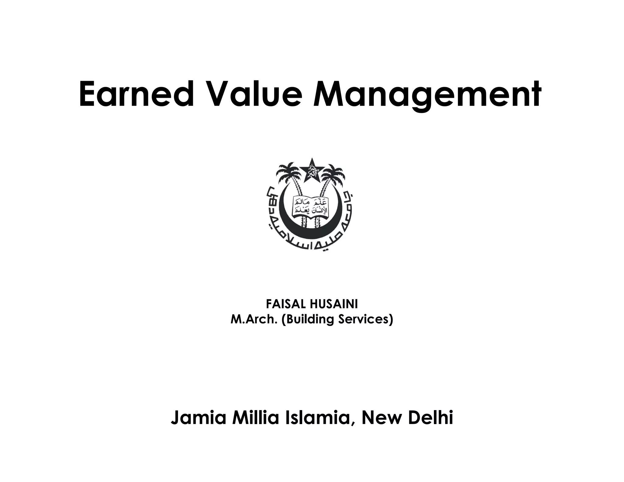 Earned value management | PDF