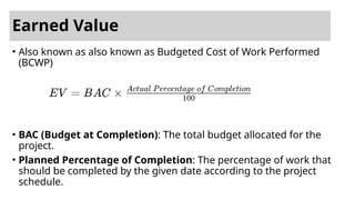 Earned Value Management for project managers | PPT