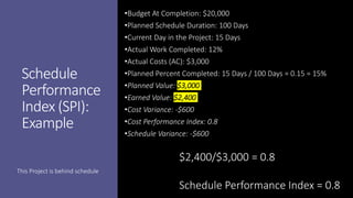 Earned value management (EVM) | PPTX