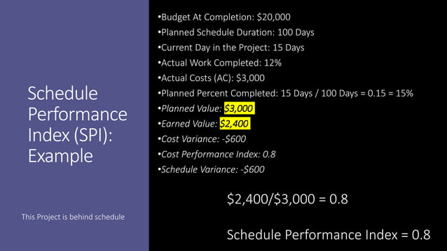 Earned value management (EVM) | PPTX