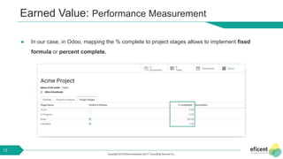 Earned Value Management using Odoo | PDF