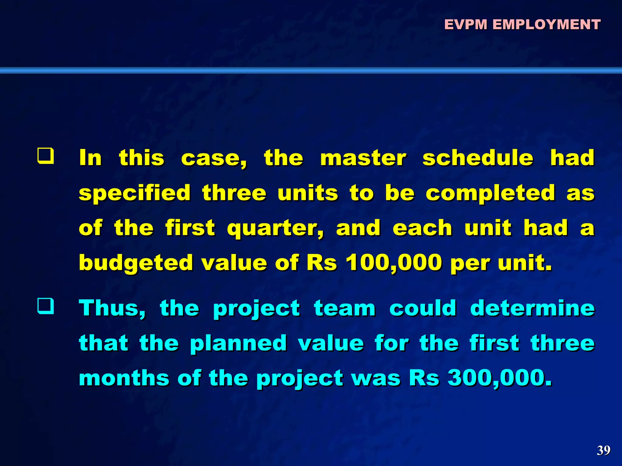 Earned value Project Management (evpm) | PPT