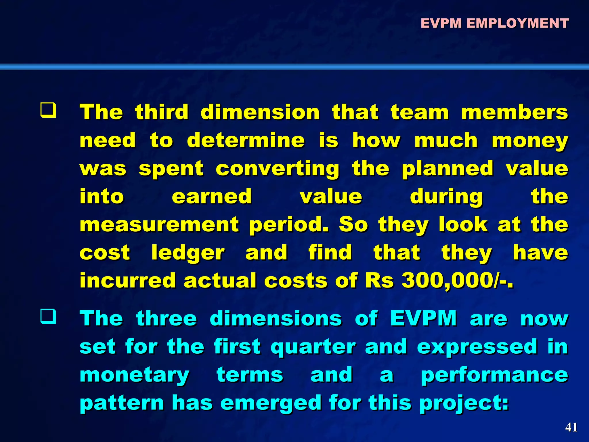 Earned value Project Management (evpm) | PPT
