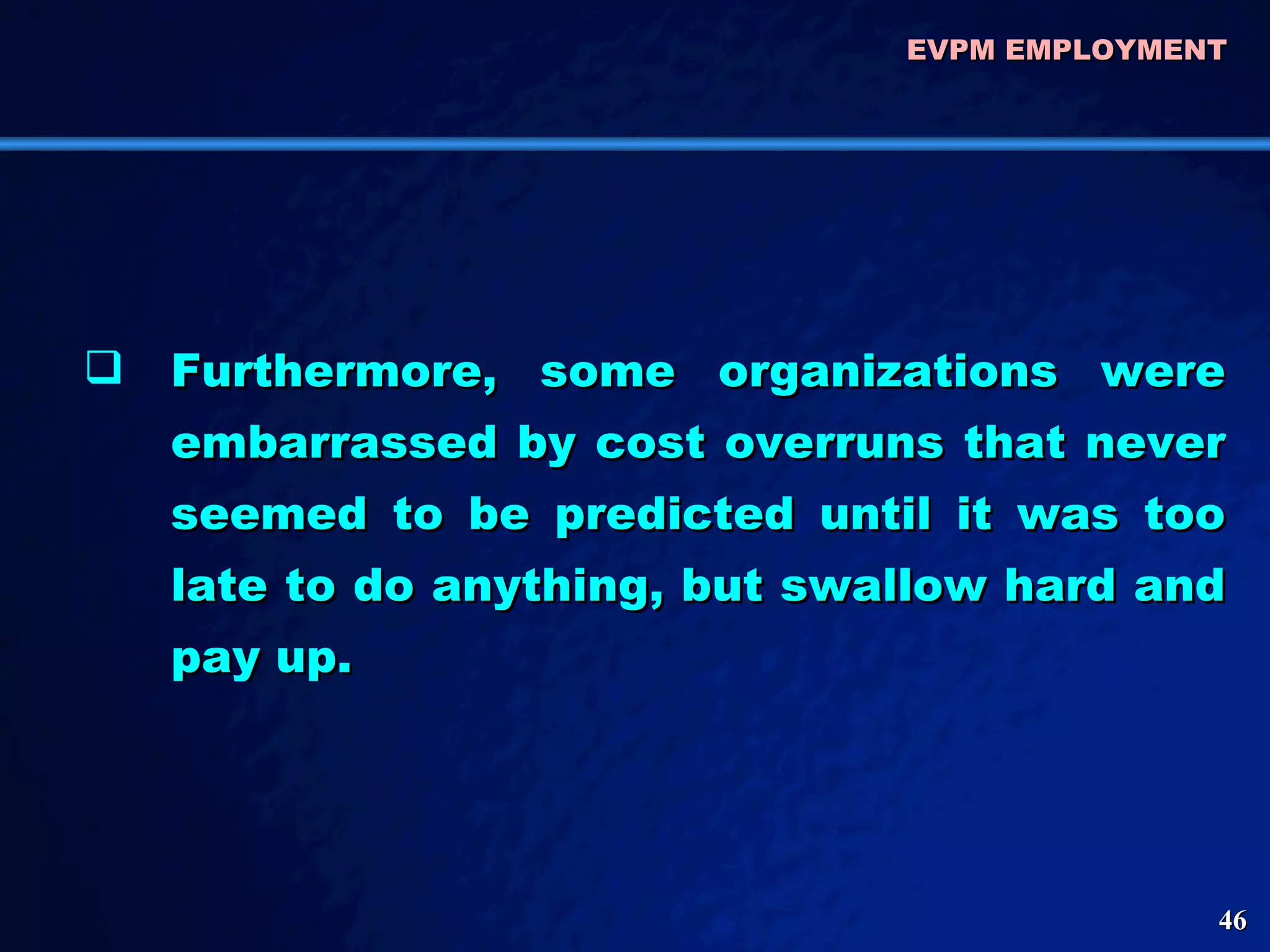 Earned value Project Management (evpm) | PPT