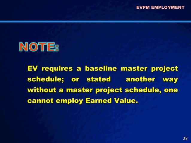 Earned value Project Management (evpm) | PPT