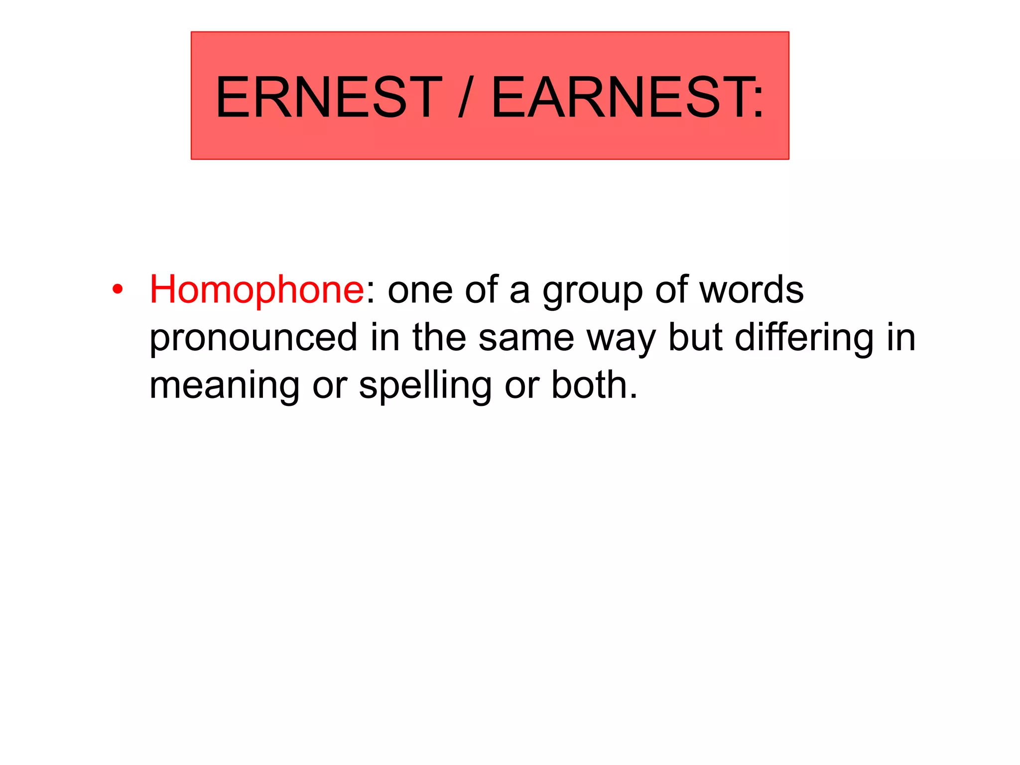 The importance of being earnest | PPTX