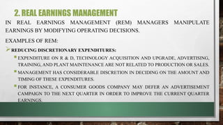 Earning Management- FINANCIAL DISTRESS- FINANCIAL ACCOUNTING AND ...