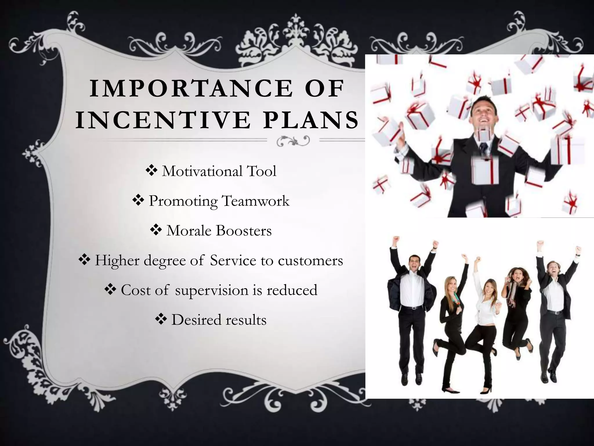 incentives and performance based pay | PPTX