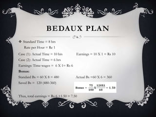 incentives and performance based pay | PPTX