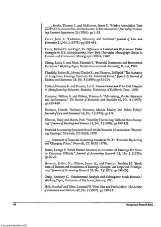 Earnings forecasting | PDF