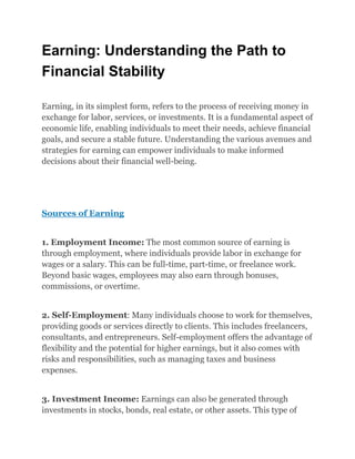 Earning Understanding the Path to Financial Stability.pdf