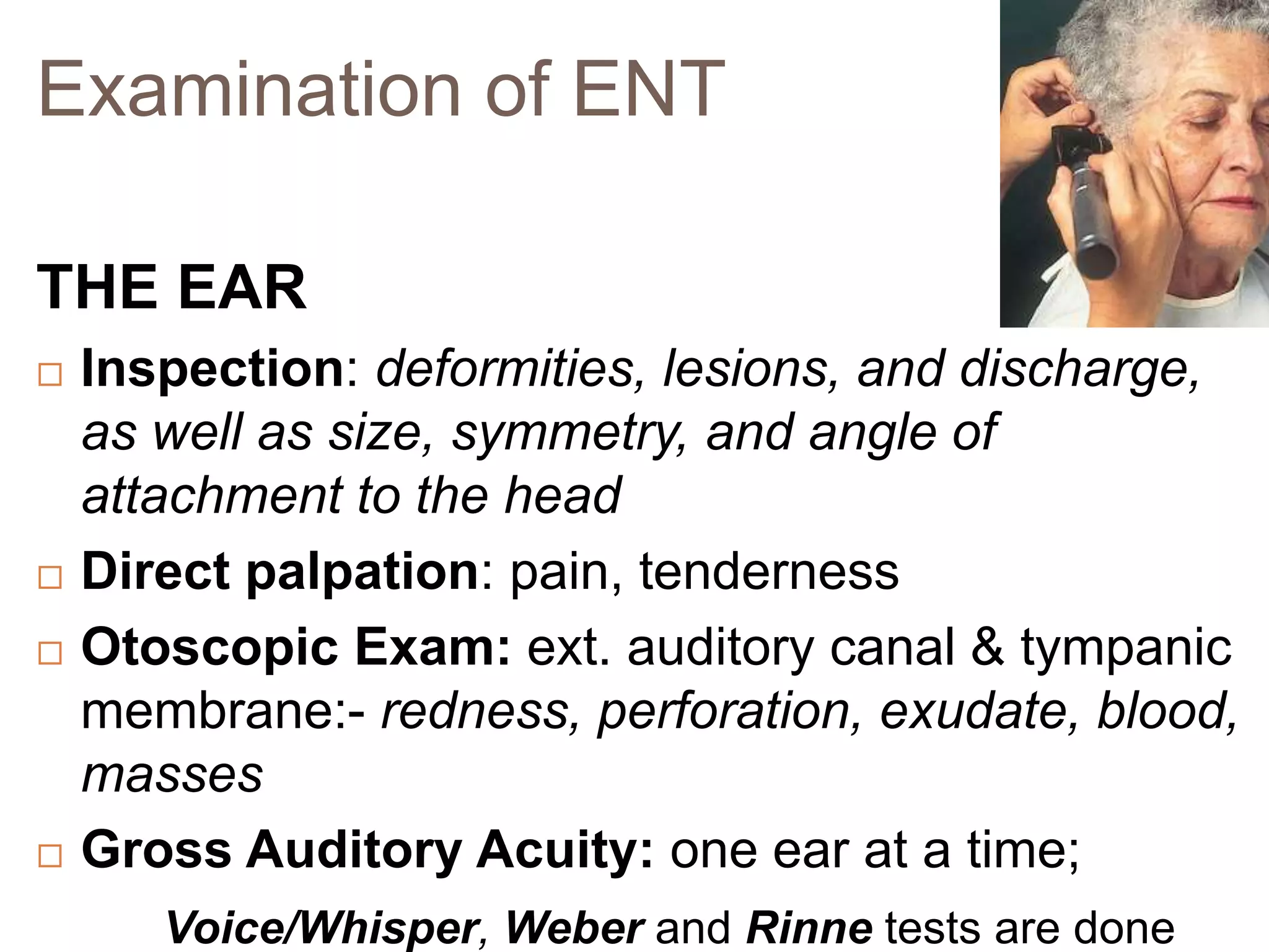 EAR, NOSE AND THROAT.pptx | Ear, Nose and Throat Conditions | Diseases and Conditions