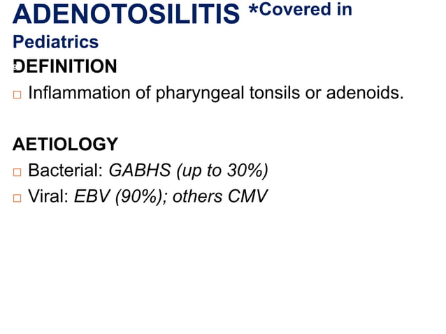 EAR, NOSE AND THROAT.pptx | Ear, Nose and Throat Conditions | Diseases and Conditions