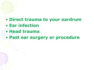 ear disorders | PPTX