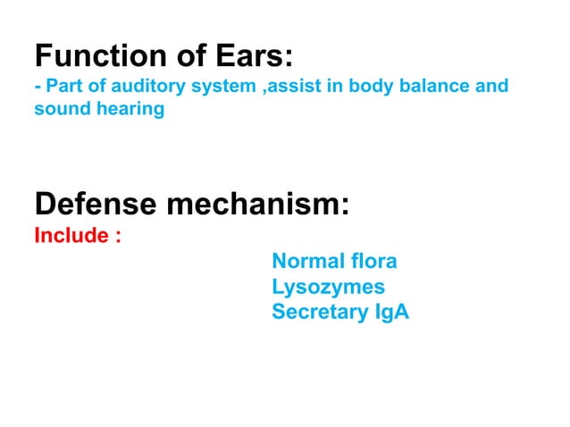 Ears infection | PPT
