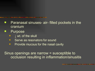 NurseReview.Org - Ears Nose Throat Mouth Nursing Lecture | PPT
