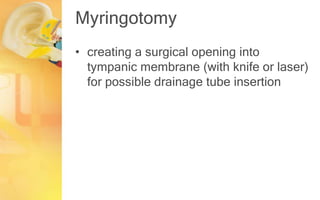 Ear surgery | PPTX
