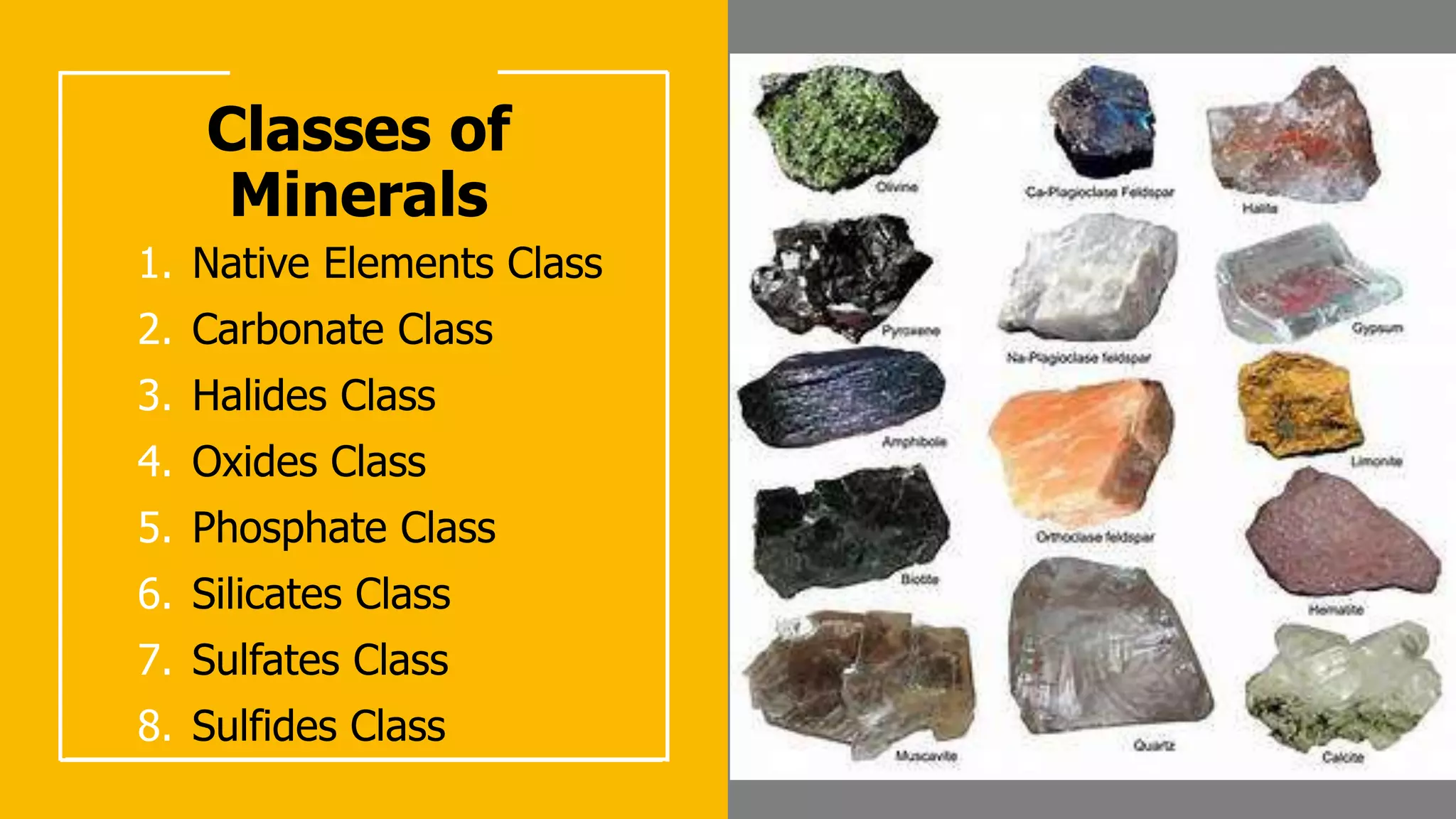 Minerals and Rocks | PPTX