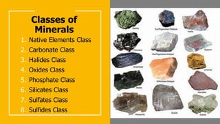 Minerals and Rocks | PPTX