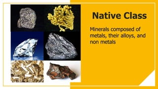 Minerals and Rocks | PPTX