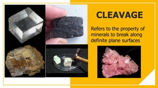 Minerals and Rocks | PPTX