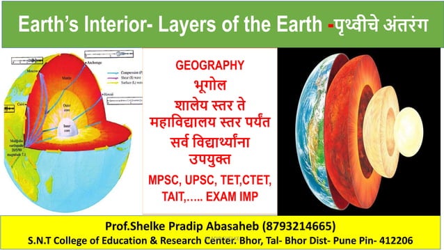 Earth’s Interior- Layers of the Earth .pptx