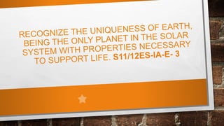 EARTH-AND-LIFE-SCIENCE.pptx-DEMO-1 (1).pptx | Geography | Science