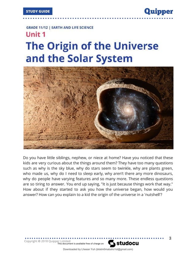 earth-and-life-science-shs-unit-1-the-origin-of-the-universe-and-the ...