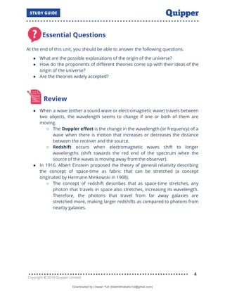 earth-and-life-science-shs-unit-1-the-origin-of-the-universe-and-the ...
