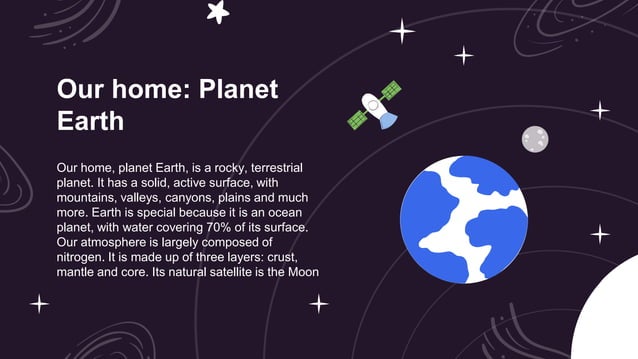Earth and Space year 5 project Earth, Planets, Space and Sun | PPTX ...