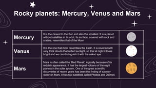 Earth and Space year 5 project Earth, Planets, Space and Sun | PPTX