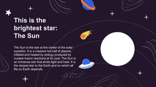 Earth and Space year 5 project Earth, Planets, Space and Sun | PPTX