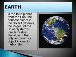 Earth earth-system | PPTX
