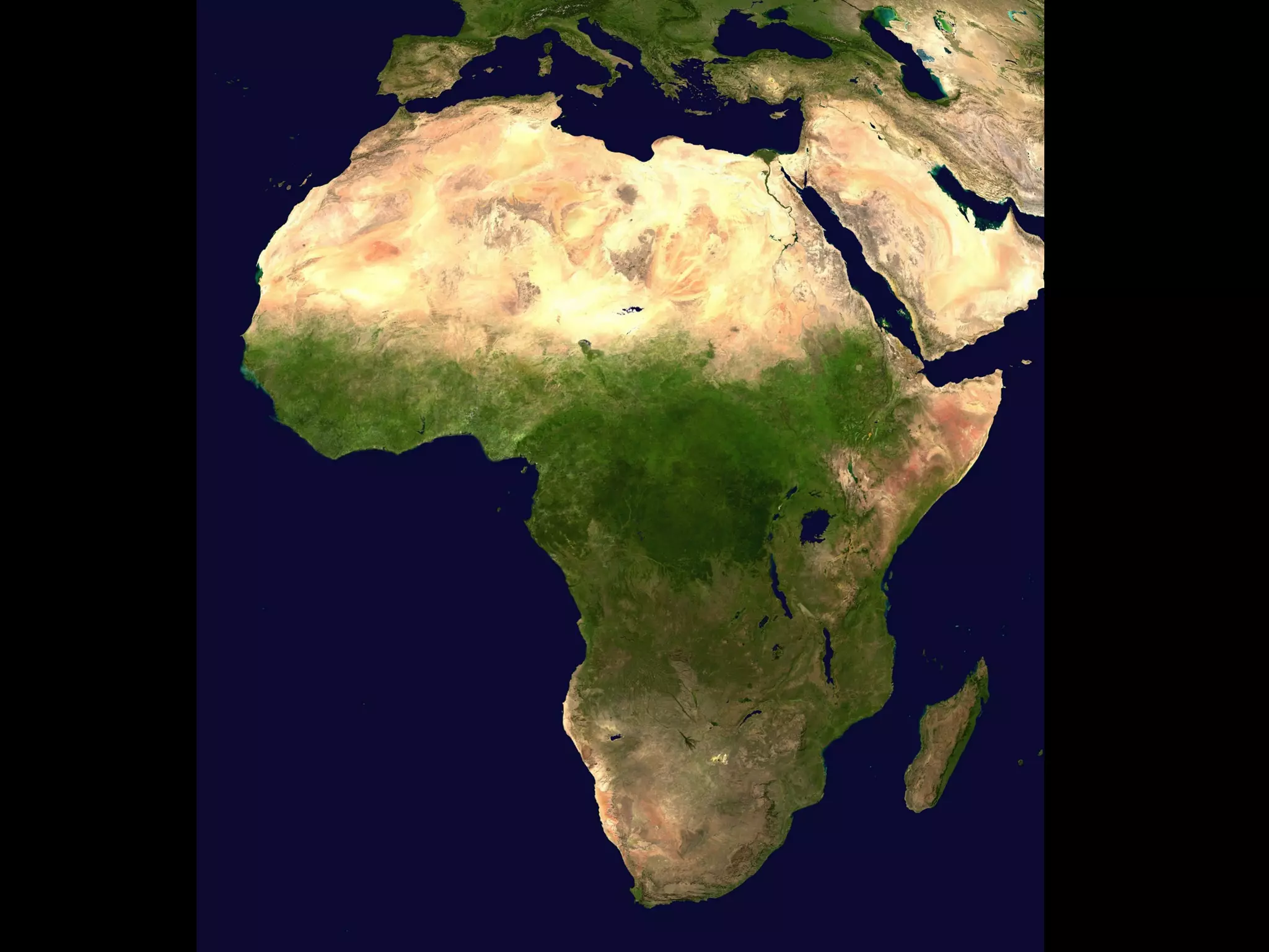 Earth from space, scale of Earth in cosmos context | PPT
