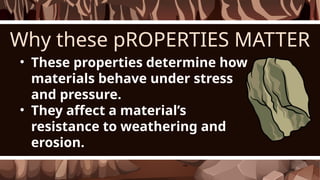 Comprehensive Overview of Earth Materials: Rocks, Minerals, Soil, and ...