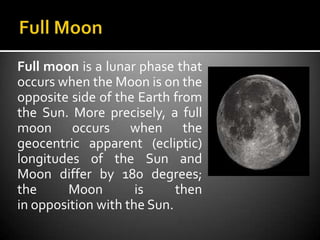 Earth moon system | PPTX