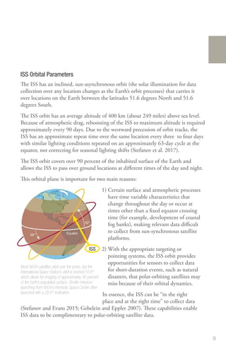 NASA A Researcher’s Guide to International Space Station : Earth ...