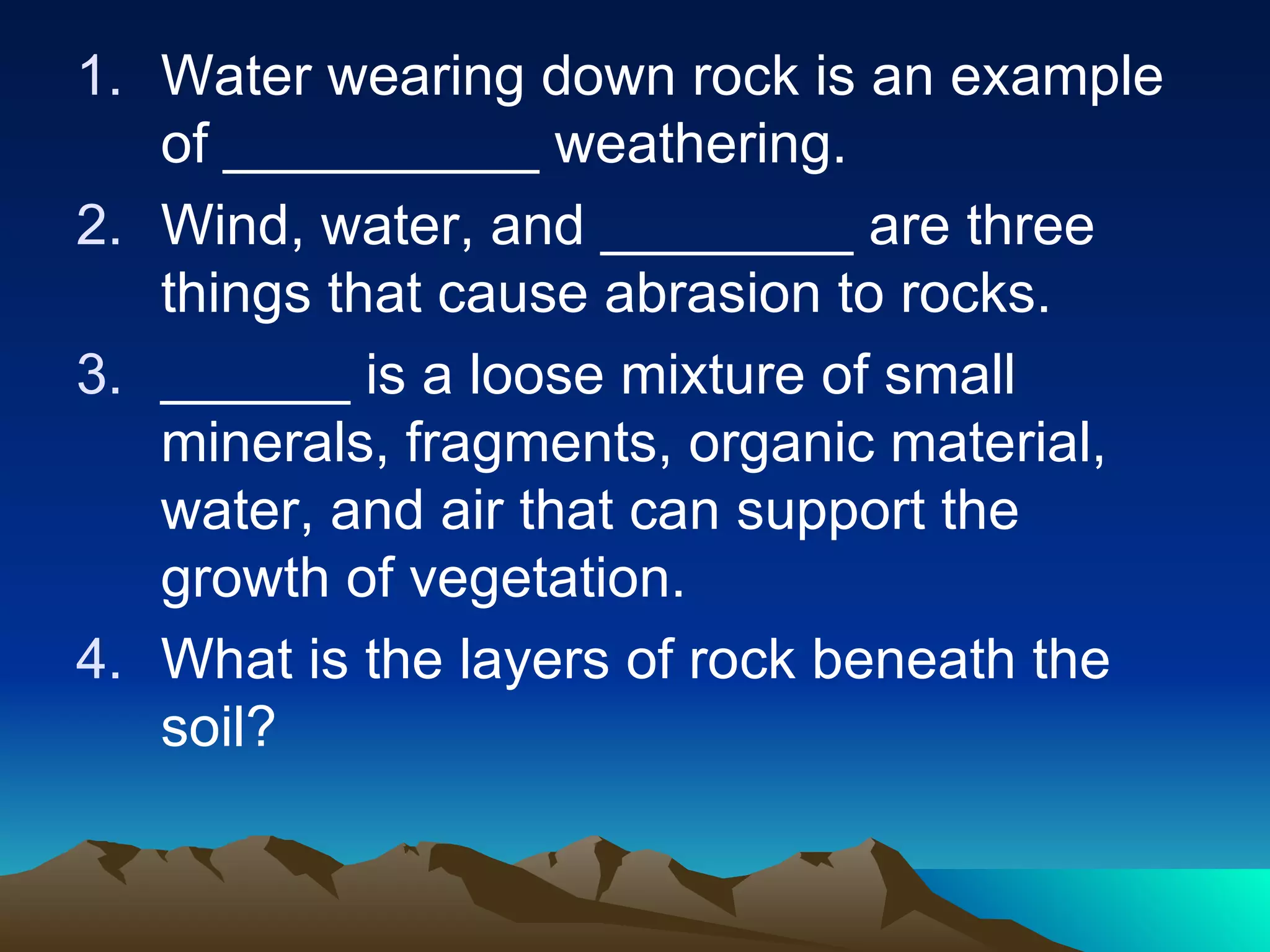 Earth Processes | PPT