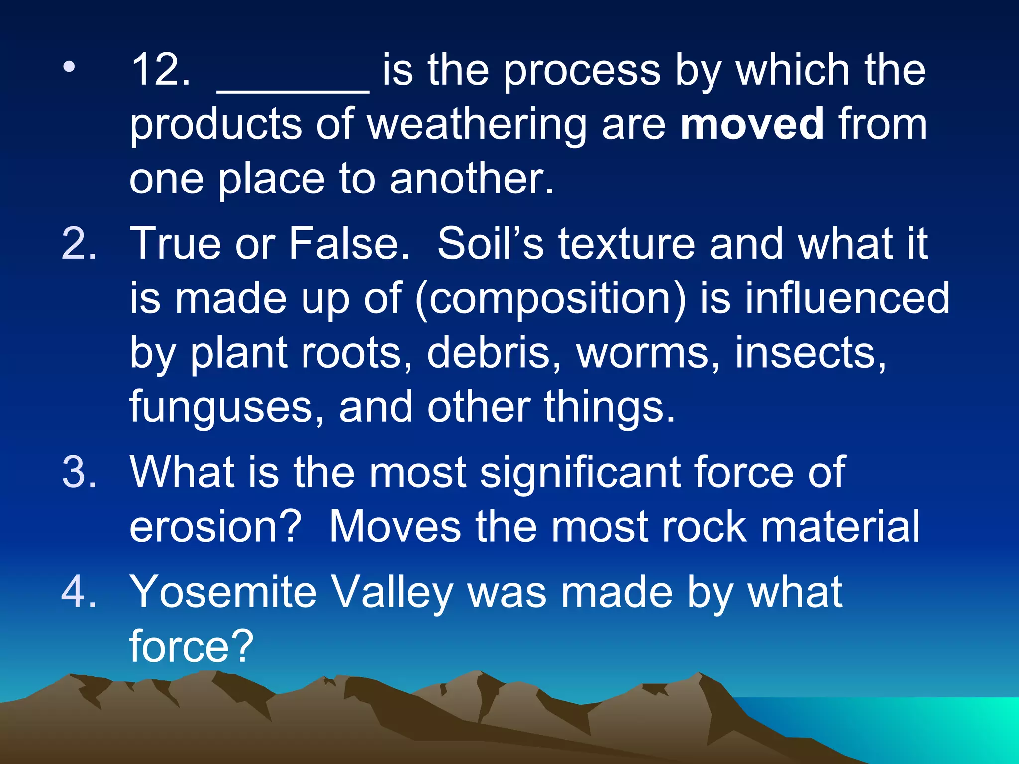 Earth Processes | PPT