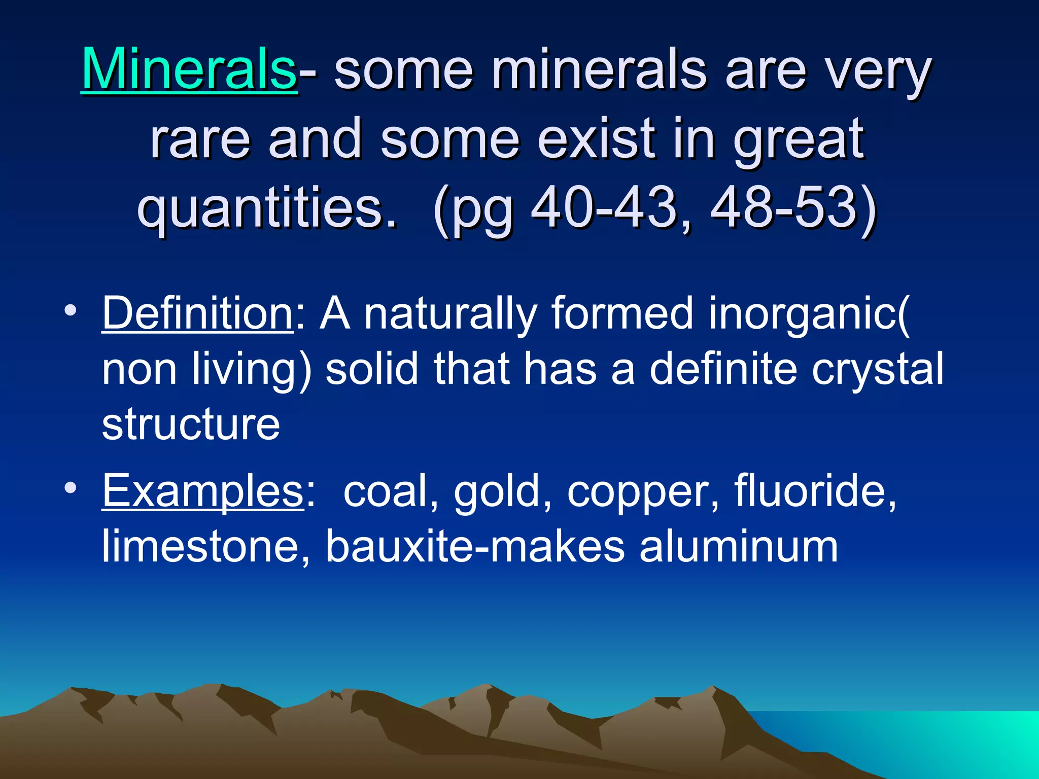 Earth Processes | PPT