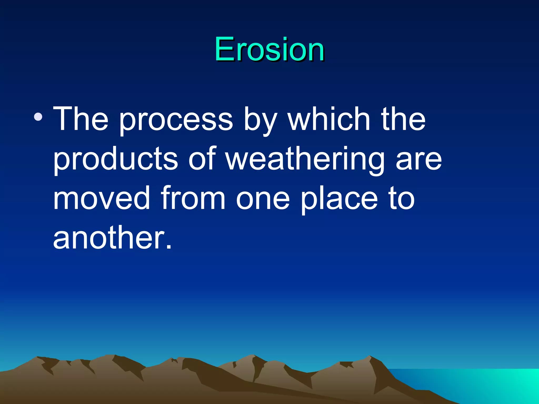 Earth Processes | PPT