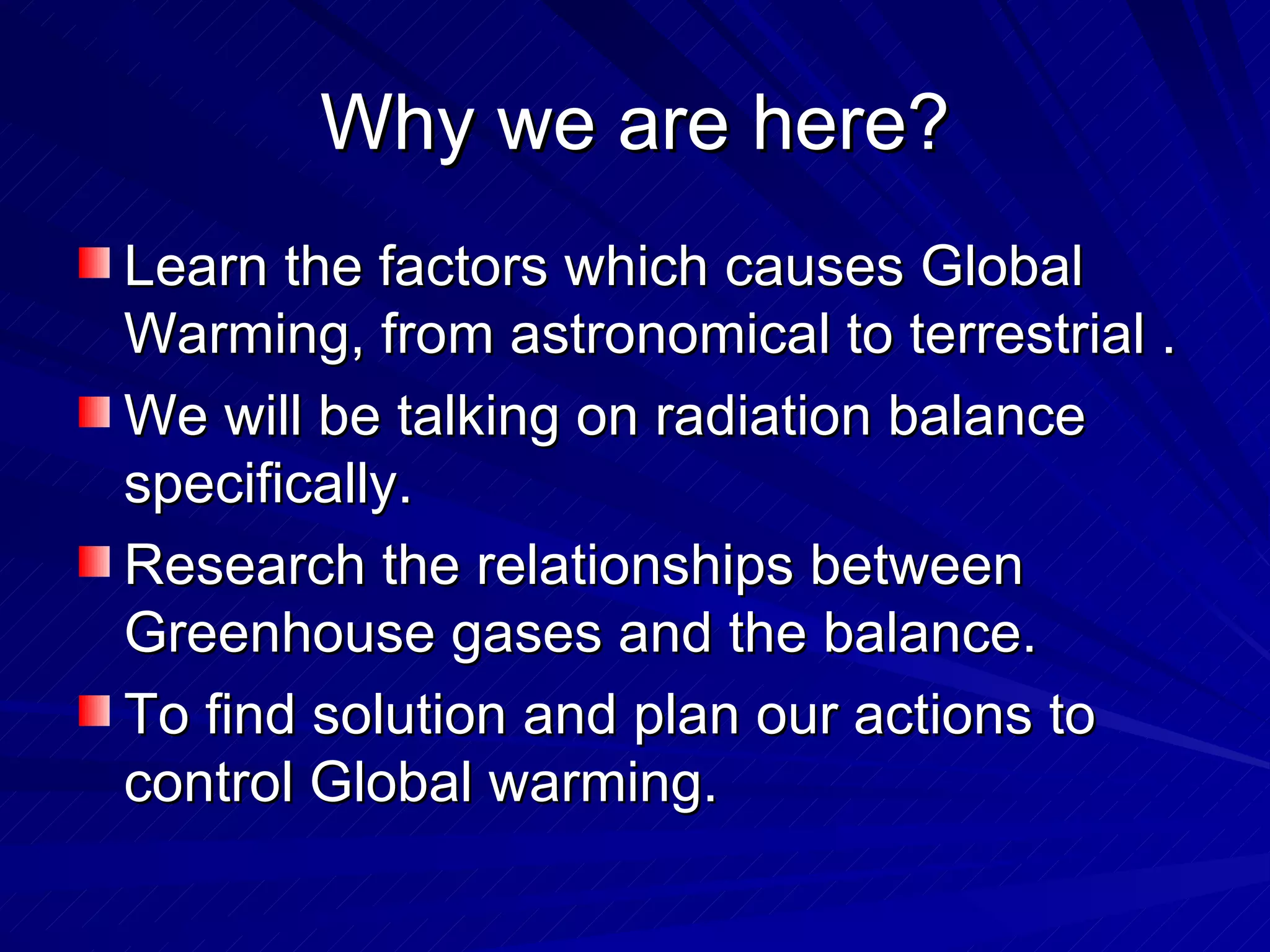 Earth Radiation Balance Project | PPT