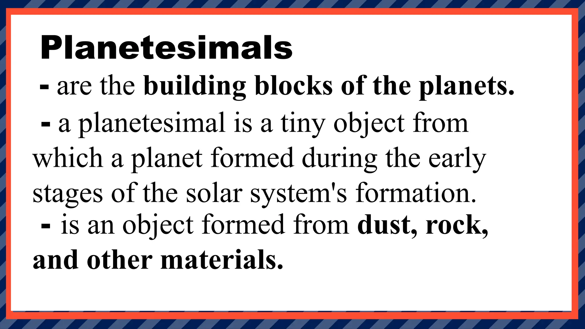 Earth-Science-ACCRETION theory ppptx ppt | PPTX