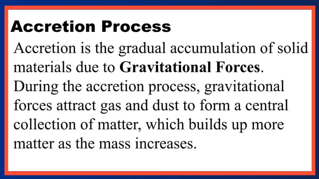 Earth-Science-ACCRETION theory ppptx ppt | PPTX | Geology | Science