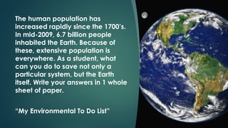 ELs earth pptx subsytem of the earth pptx | PPTX | Geography | Science