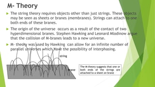 Origin of the universe | PPTX