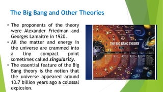 Origin of the universe | PPTX