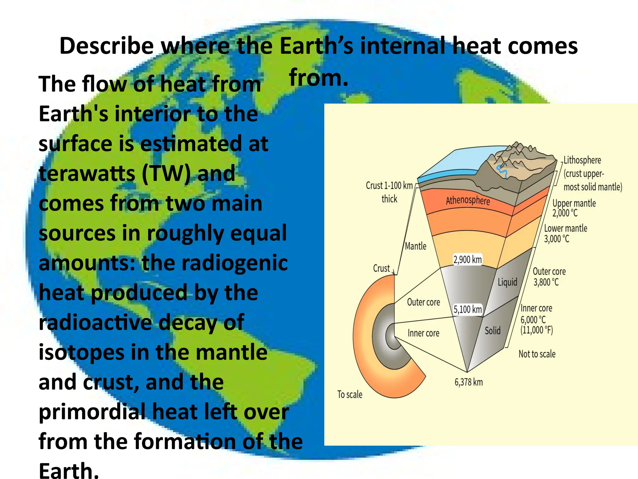 Earth and life SCIENCE THE EARTH INTERNAL HEART | PPTX